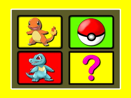 Pokemon Memory Time - Play Free Online Game | vitif.com